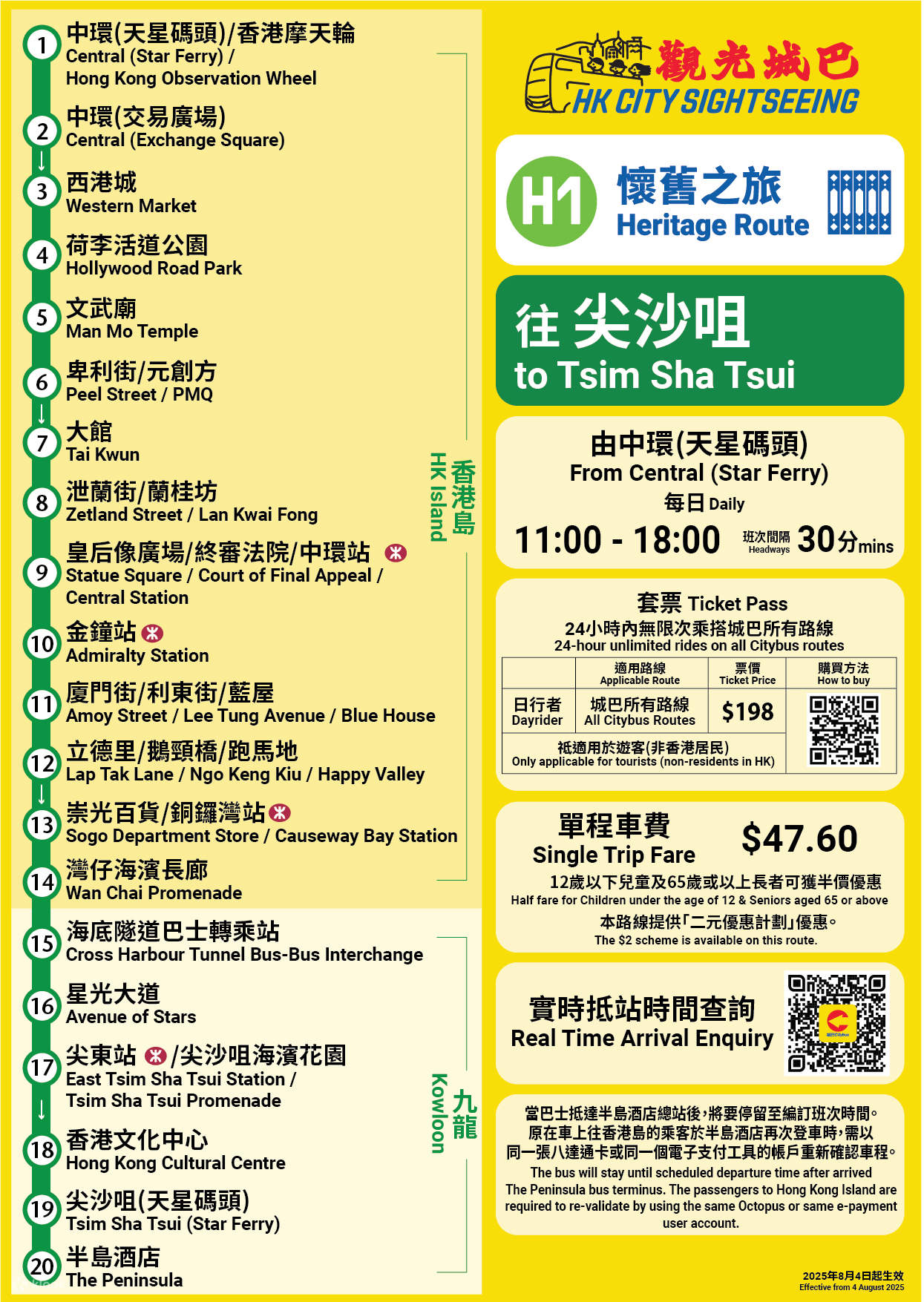 Citybus HK City Sightseeing Bus - Hop On Hop Off Open-top double-decker ...