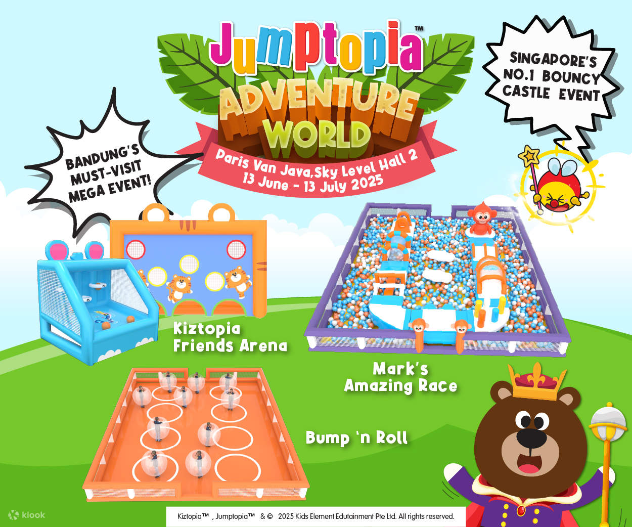 Jumptopia Adventure World di Bandung (Paris Van Java) - Klook Indonesia