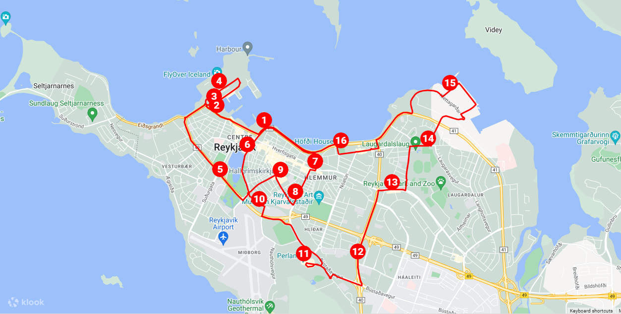 Hop On and Hop Off Bus in Reykjavík - Klook ประเทศไทย