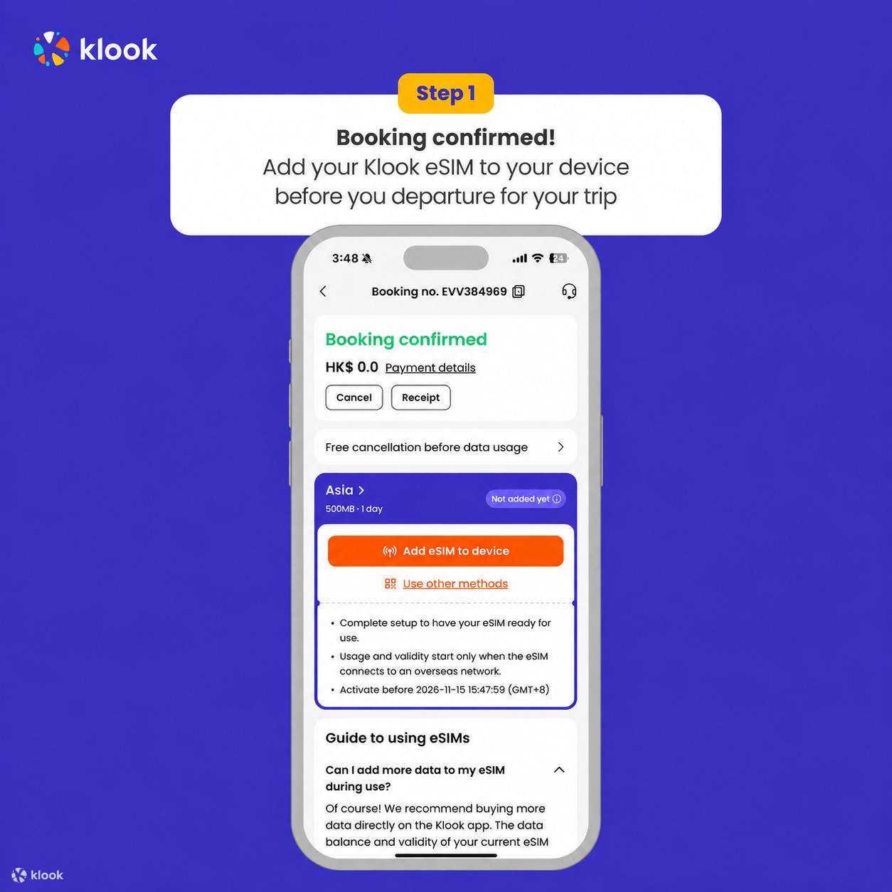 5G eSIM Ireland | Three - Klook New Zealand