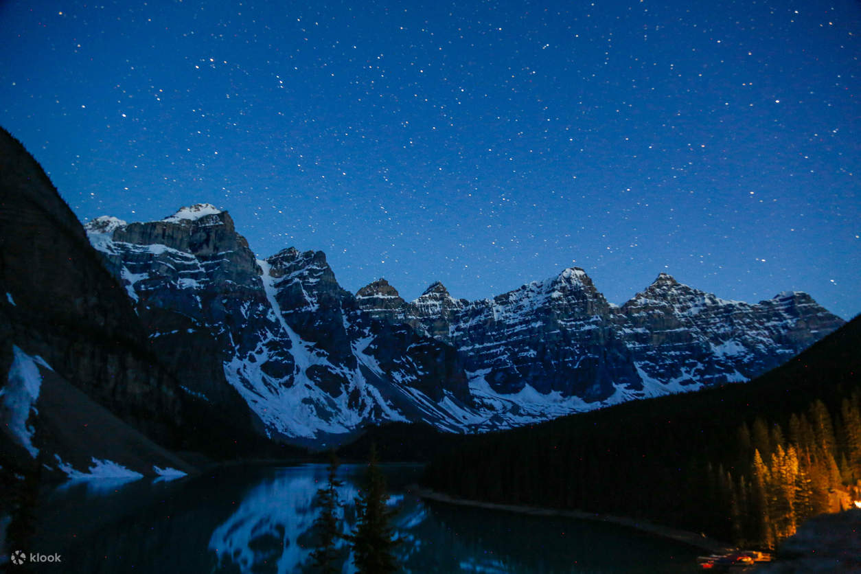 Sunset at Lake Louise & Moraine Lake from Canmore/Banff - Klook Hong Kong