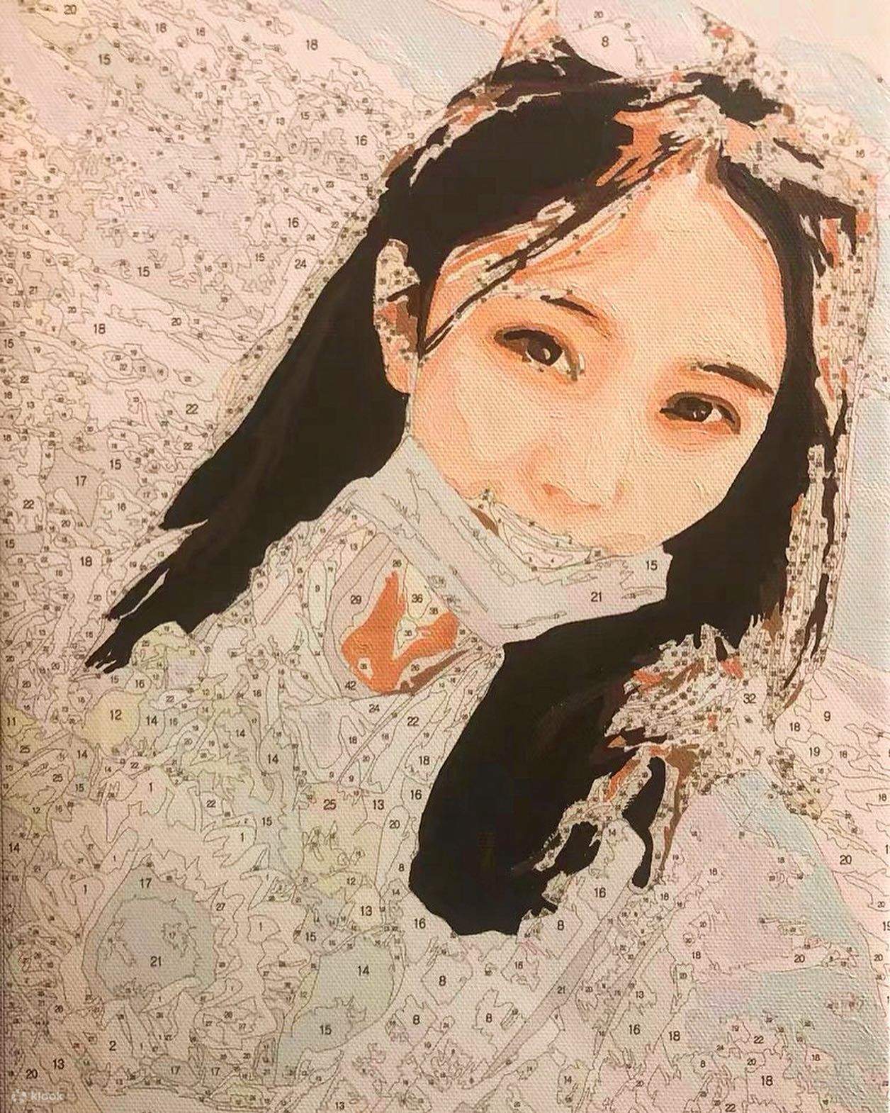 Self-portrait-paint by numbers - Klook United Kingdom