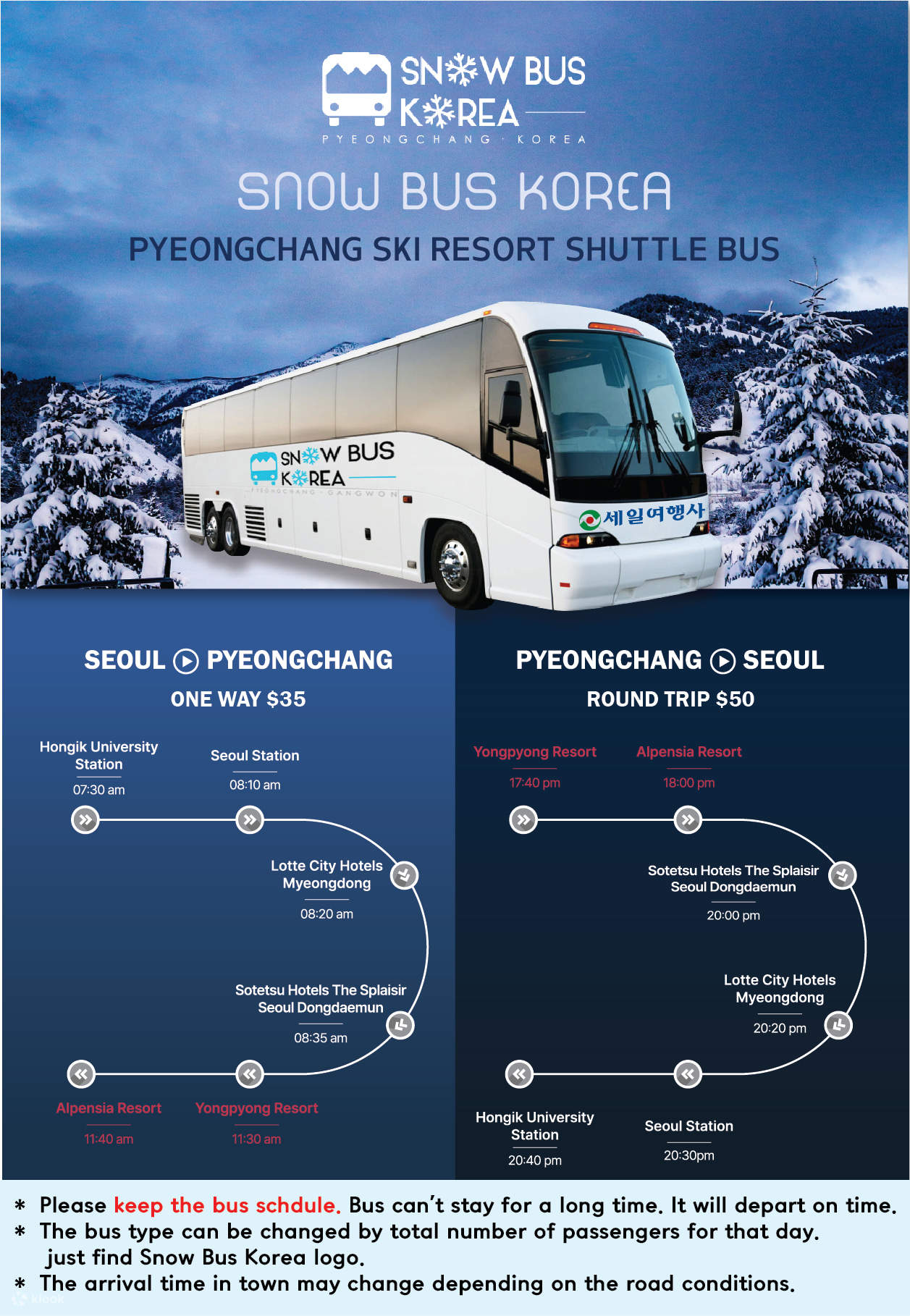 Alpensia All-Inclusive Ski 3D2N Tour - Klook Singapore