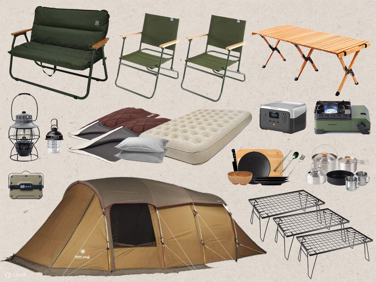 Mt. Fuji Asagiri Plateau Fumotoppara Camping Ground 2 Days 1 Night ...