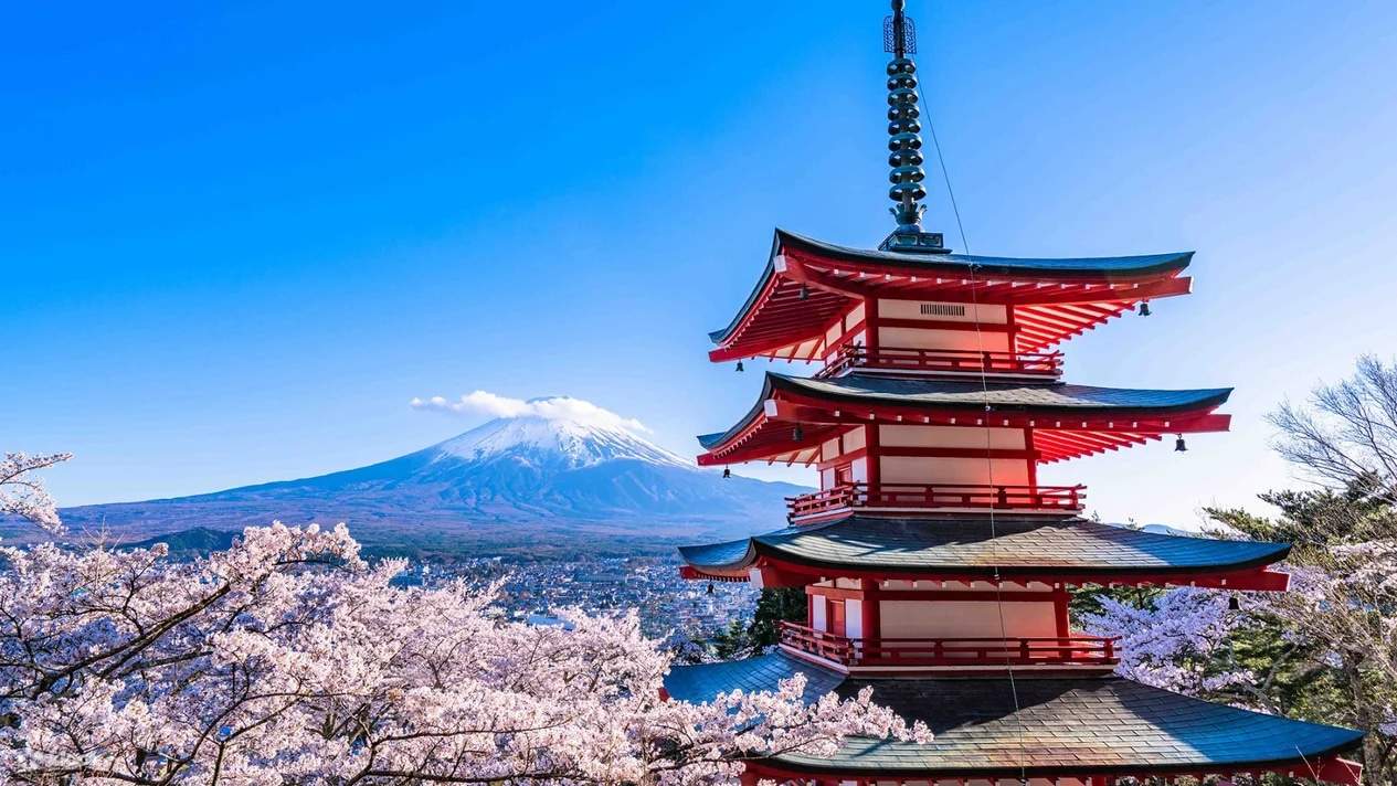 Mount Fuji 5th Station & Five-Story Pagoda & Honmachi Shopping Street ...