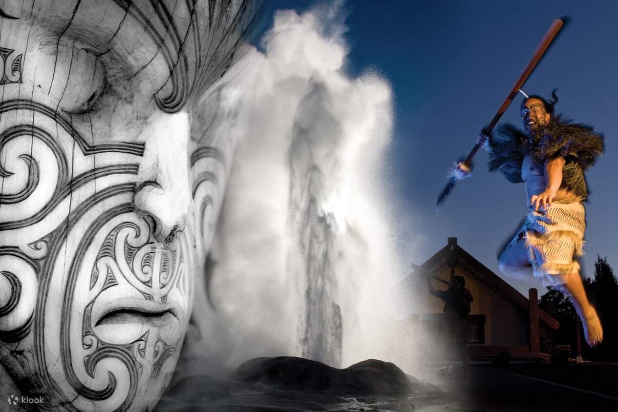 Gua Cacing Bercahaya Waitomo & Lembah Geoterma Rotorua - Klook Amerika ...