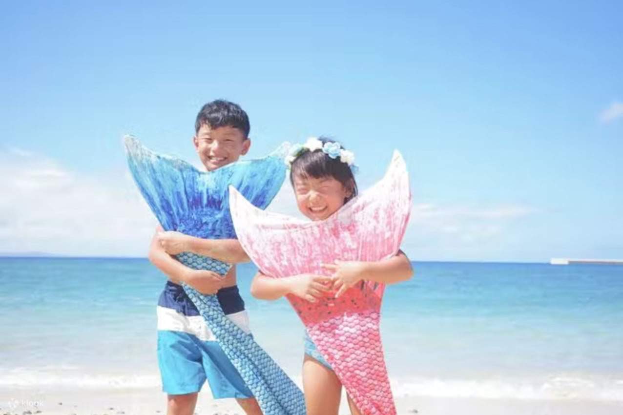 Beach snorkeling and mermaid cosplay experience - Klook United Kingdom