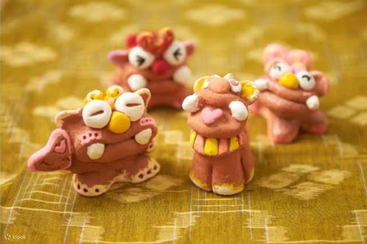 Online reservation for Northern Okinawa Shisa-lion making experience ...