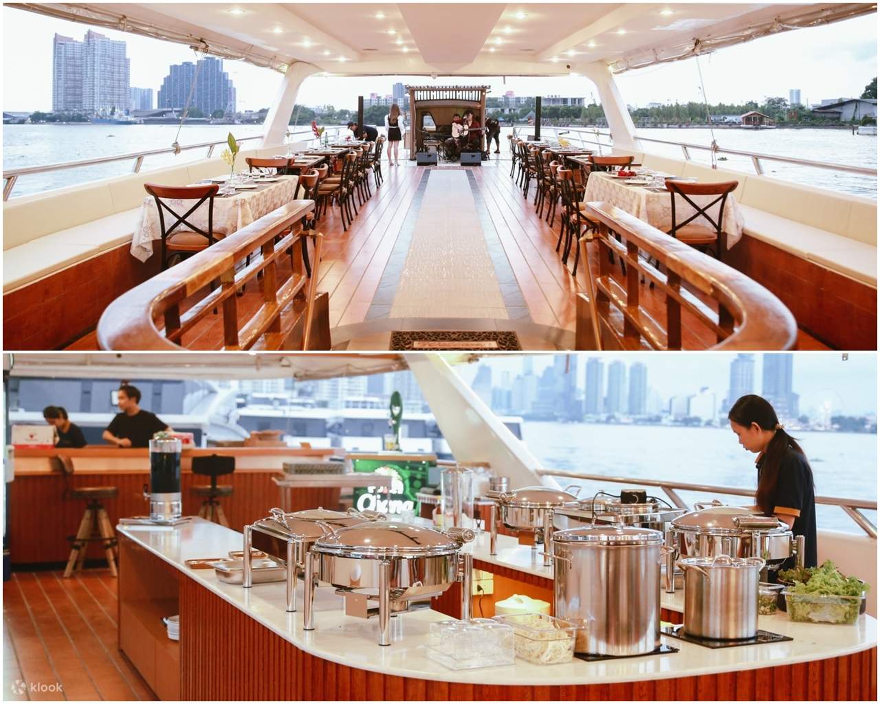 New Horizon Cruise: Elegant Dinner Cruise on Bangkok's Chao Phraya R ...