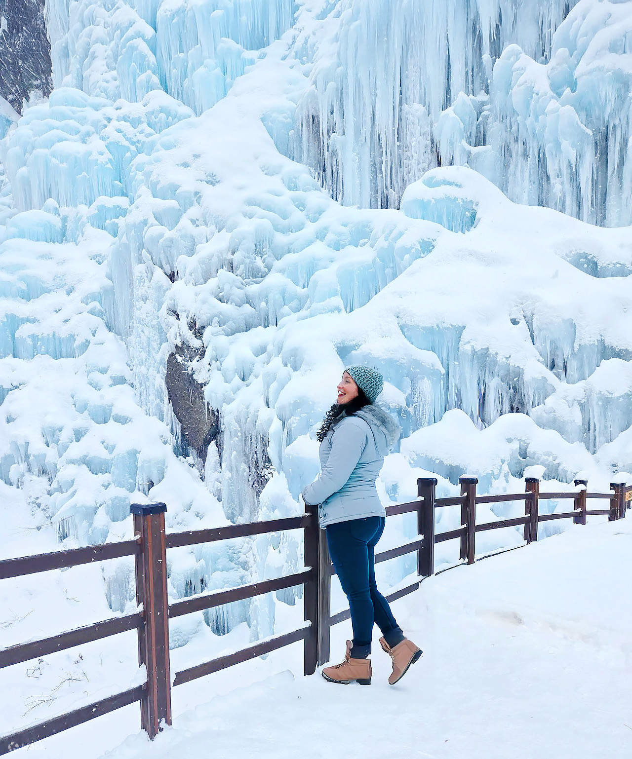 Seoul Winter Highlights: Vivaldi Ski & Frozen Eobi Ice Valley Tour ...