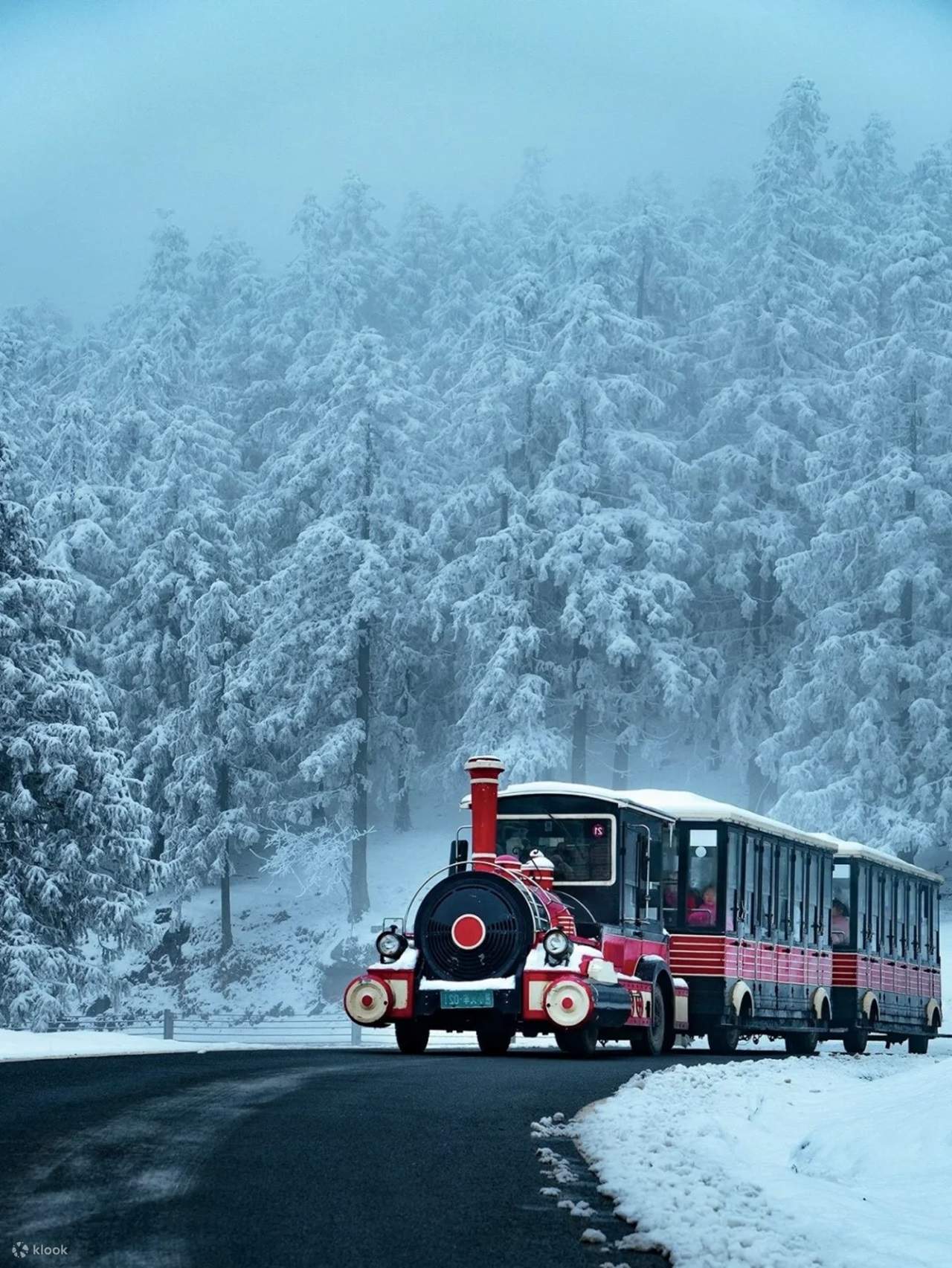 Chongqing Wulong Fairy Mountain Ice and Snow Scenery Day Tour (Fairy ...