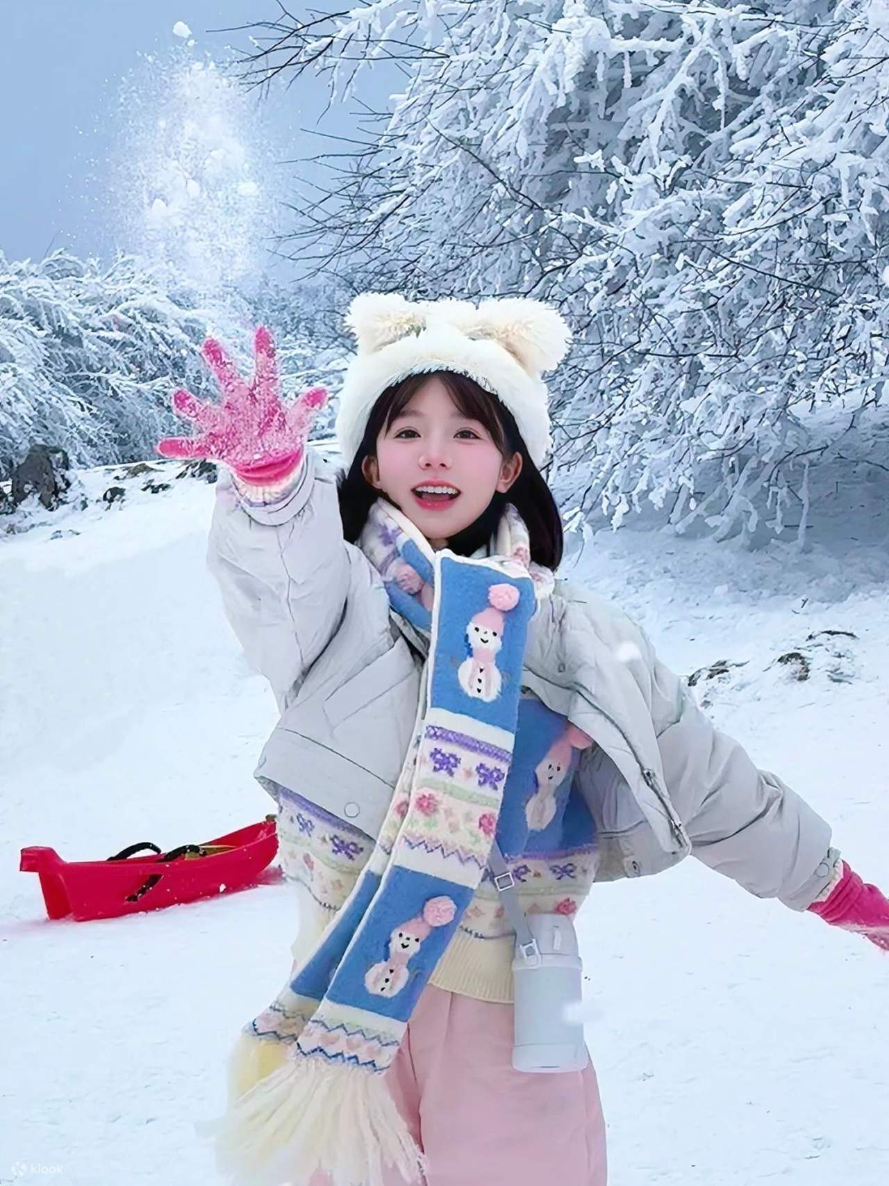 Chongqing Wulong Fairy Mountain Ice and Snow Scenery Day Tour (Fairy ...