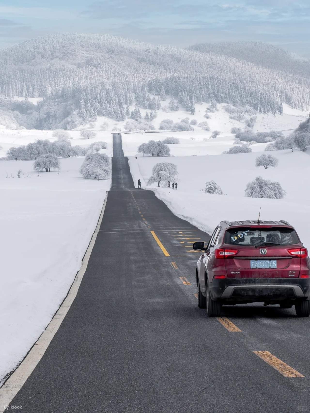 Chongqing Wulong Fairy Mountain Ice and Snow Scenery Day Tour (Fairy ...