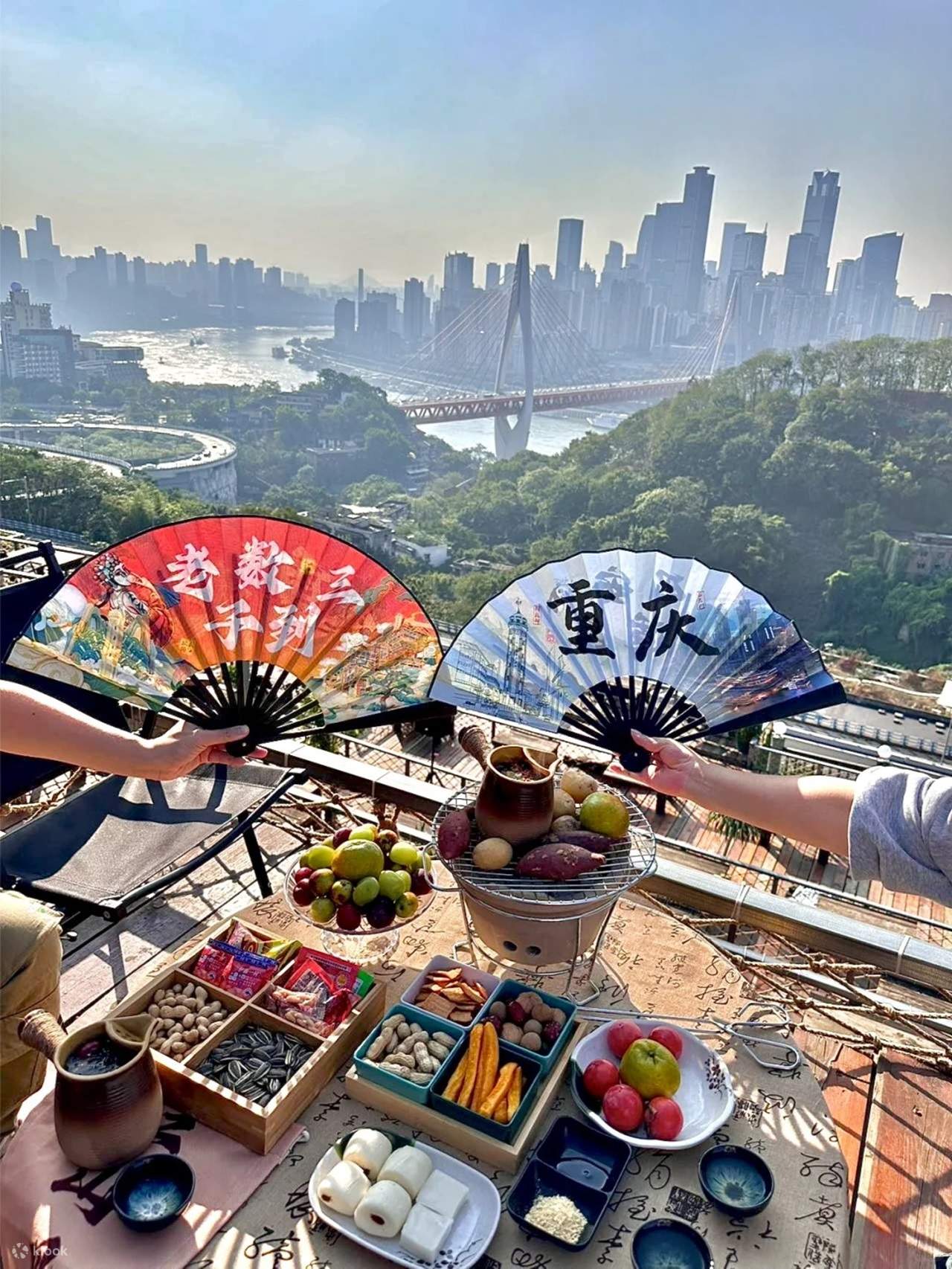 重庆向云端茶摊（喝茶观景胜地+精品小吃+可选围炉煮茶+歌手驻唱+网红打卡拍摄地） - Klook客路