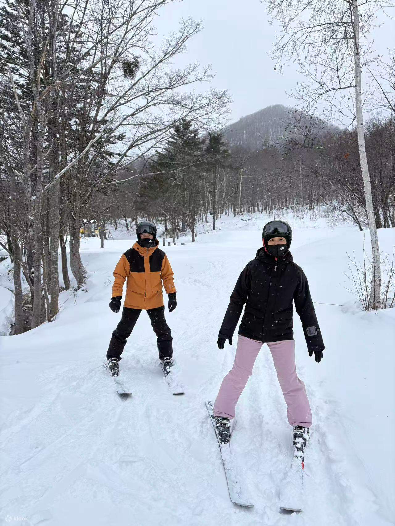 Hokkaido Sapporo Snowmobile Land Experience | Morning Skiing + BBQ ...
