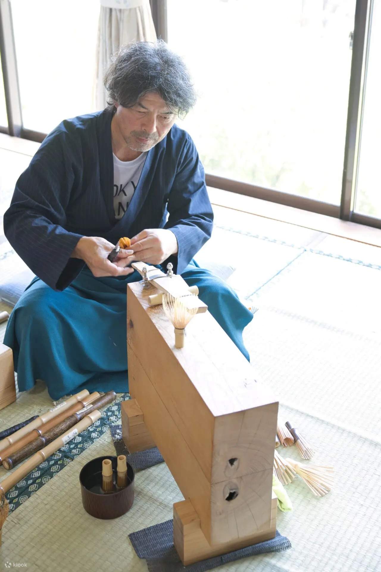 Hands-On Tea Whisk Making with a Master Craftsman in Nara - Klook
