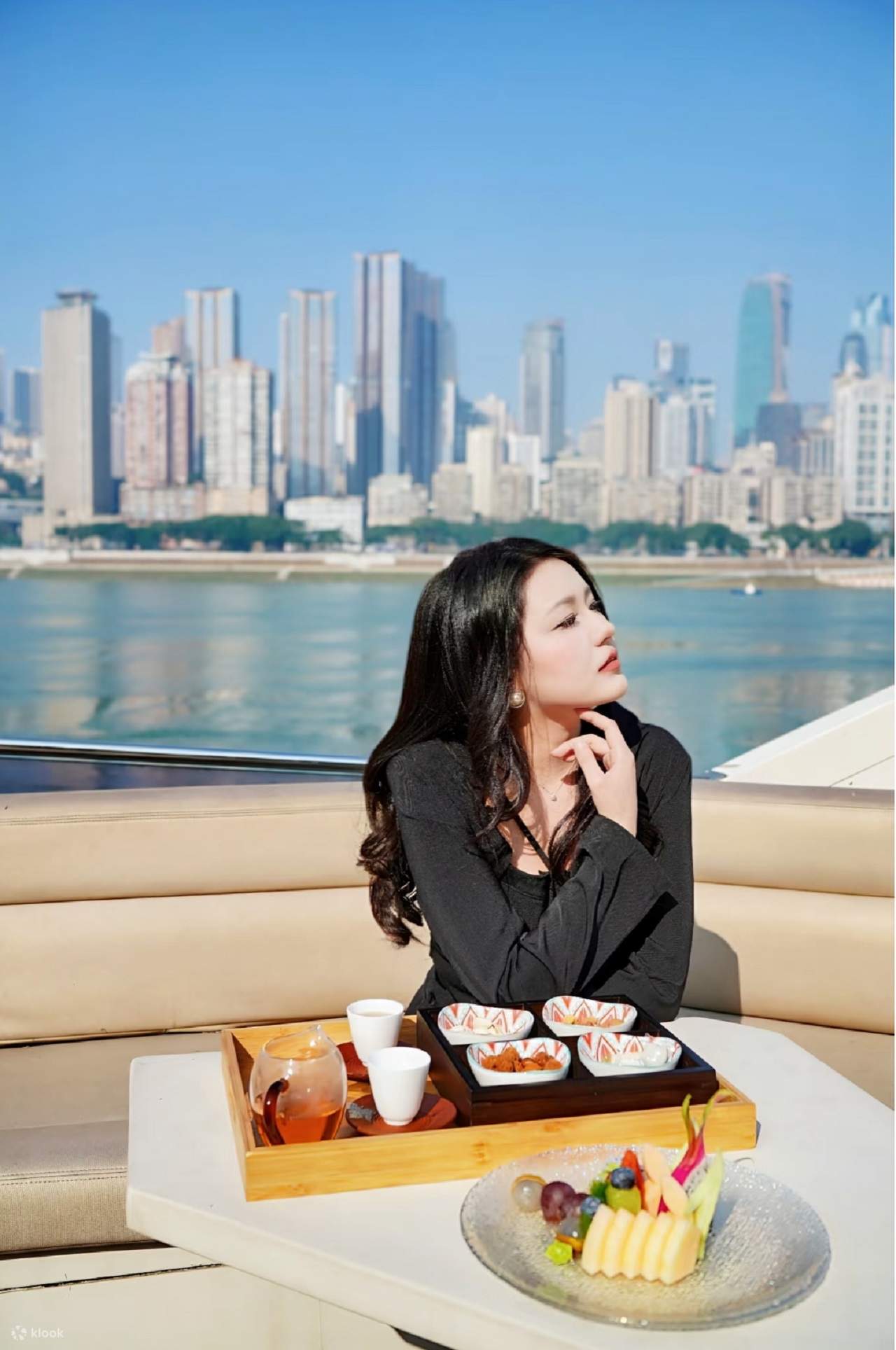Chongqing Qian Ding Yacht Afternoon Tea Experience (Panoramic View of ...
