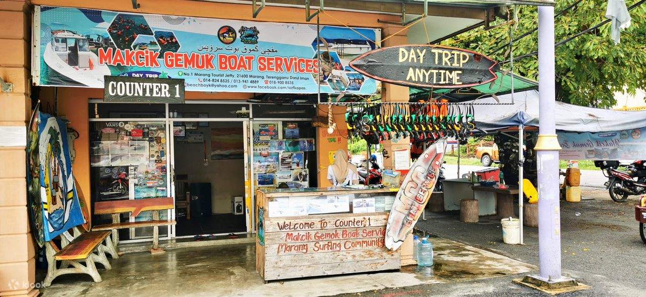 Pemindahan Bot Kongsi antara Jeti Marang dan Pulau Kapas - Klook ...