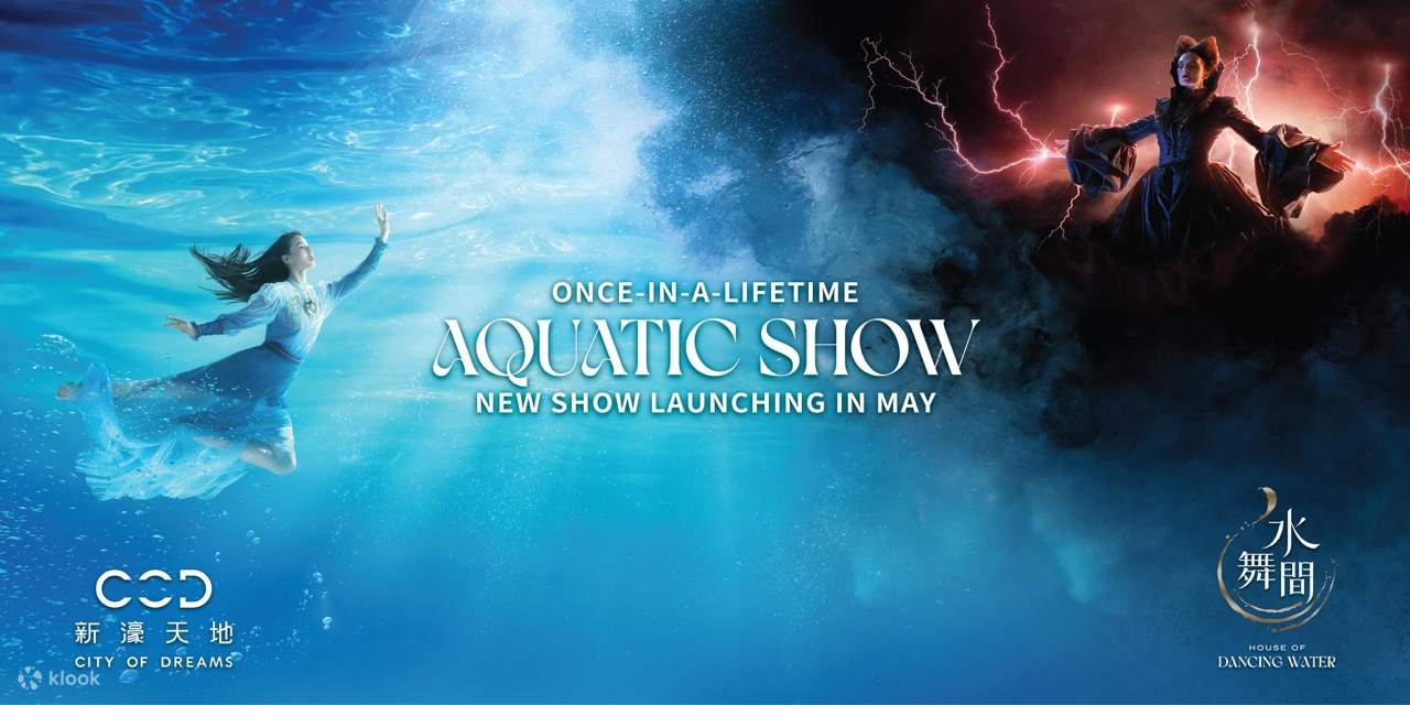 House of Dancing Water Ticket - Klook