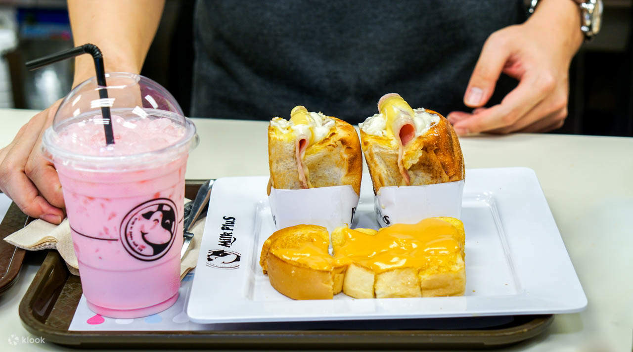 2 Kaya BunBun dan 1 Minuman Susu di Milk Plus MBK Center, Thailand - Klook Indonesia