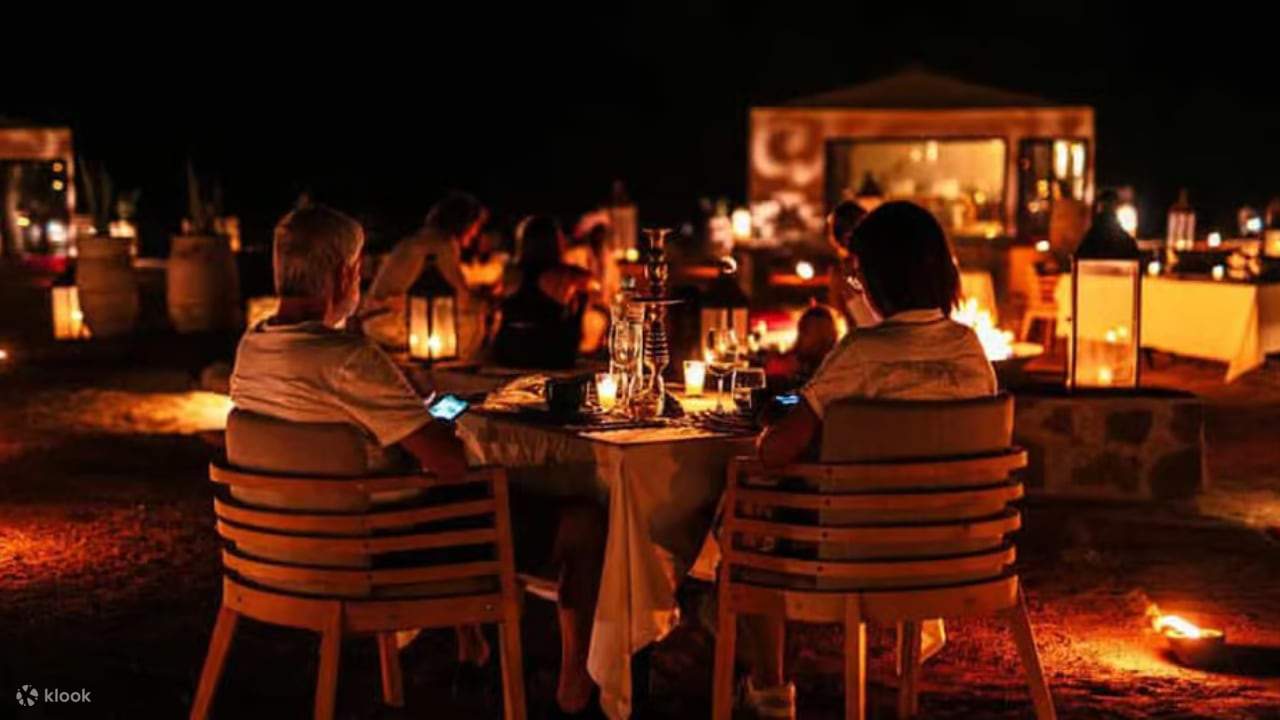 Marrakech: Agafay Desert Sunset Dinner with Spectacle and Fire Show - Klook