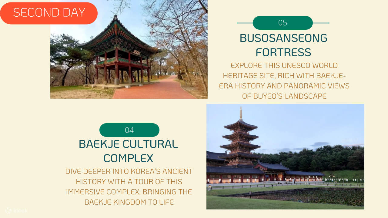 Buyeo Heritage Tour from Seoul - Klook United States
