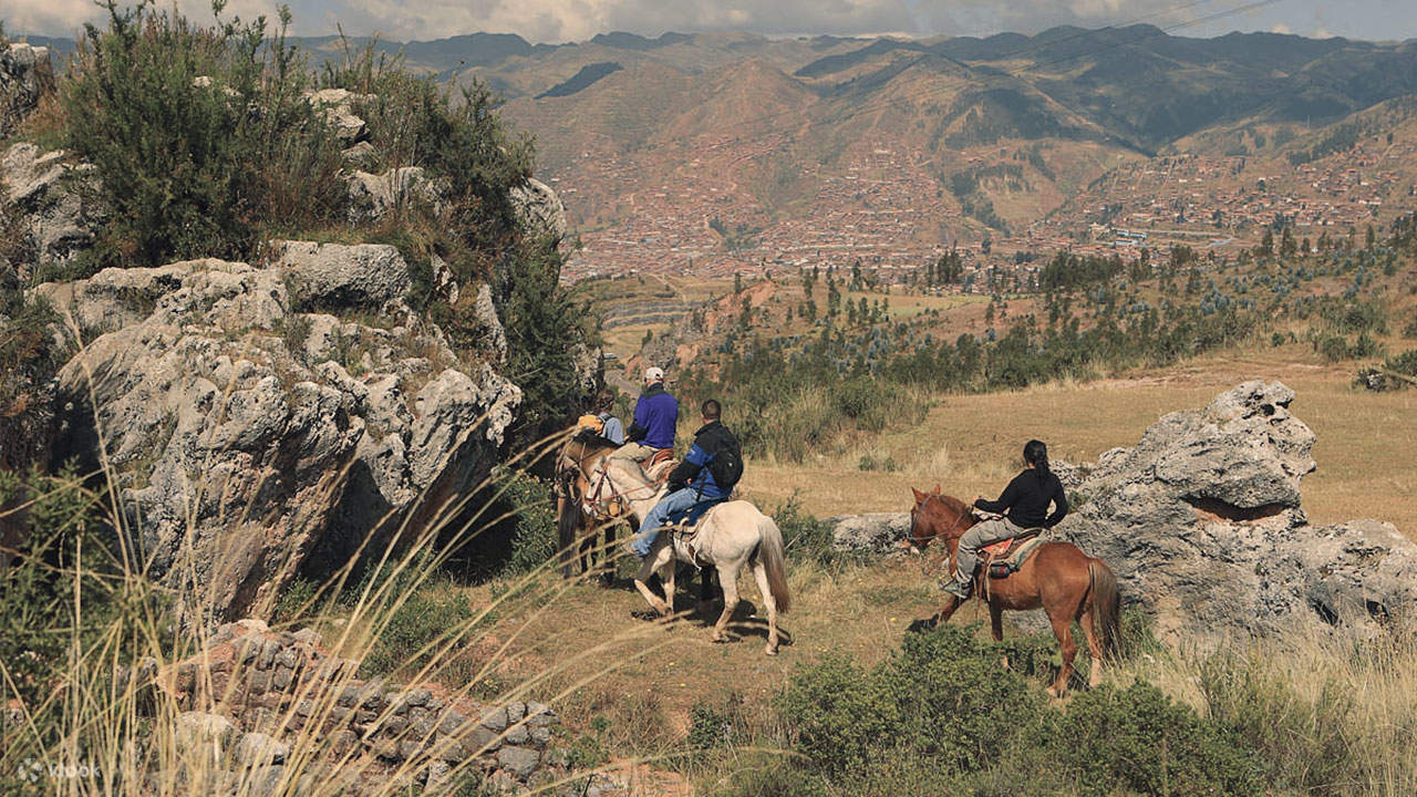 Cusco: Half-Day Horseback Ride to Sacsayhuamán & Temple of the Moon - Klook