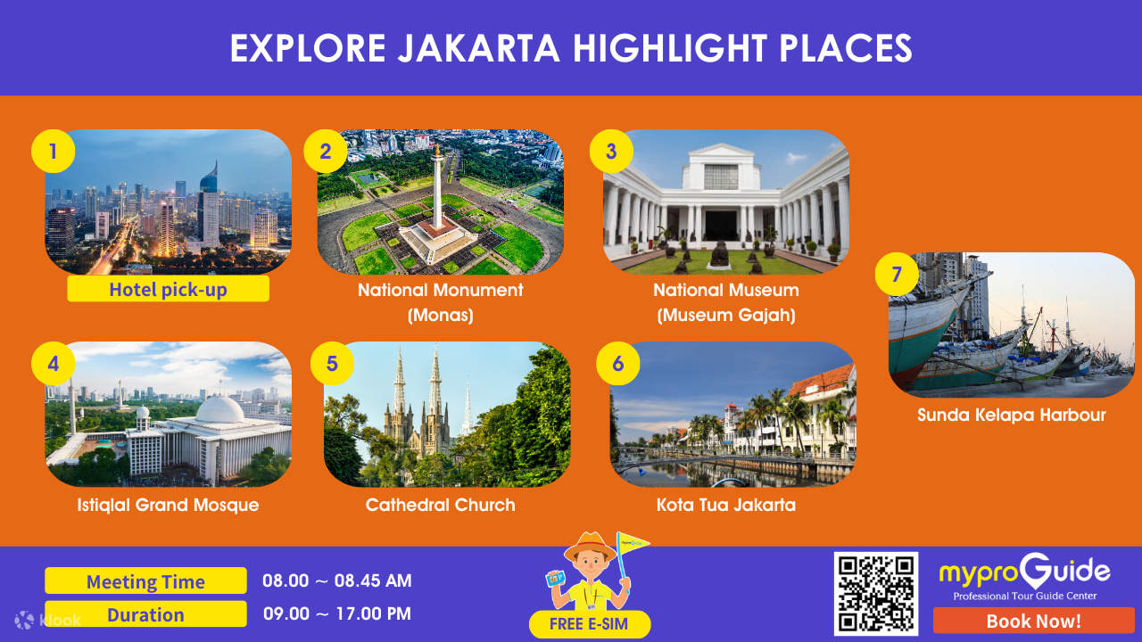 Explore Jakarta Highlight Place | Multilingual Guide - Klook
