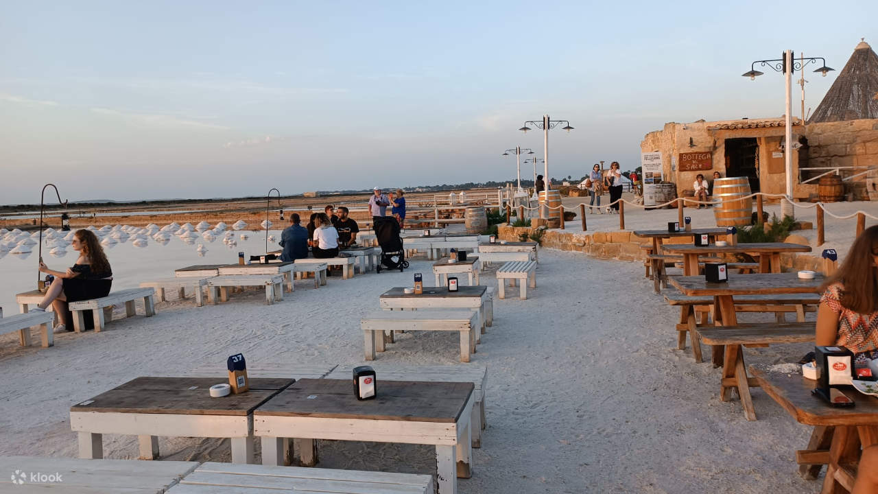 Apericena experience in a tub of salt in Marsala - Klook Philippines