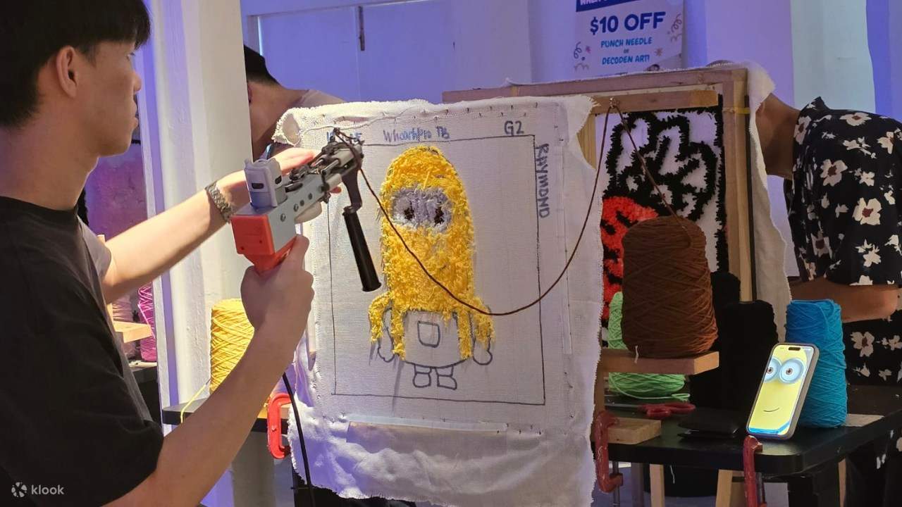 Tufting-Workshop von WeTuft - Klook, Vereinigte Staaten