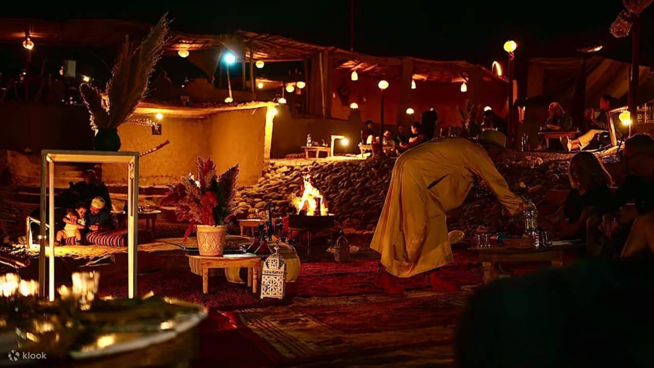 Marrakech: Agafay Desert Sunset Dinner with Spectacle and Fire Show ...