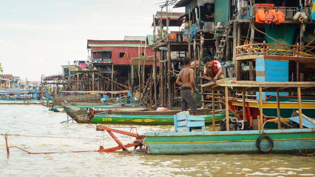 Sunset Boat Tours - Floating Village at Tonle Sap Lake - Klook États-Unis