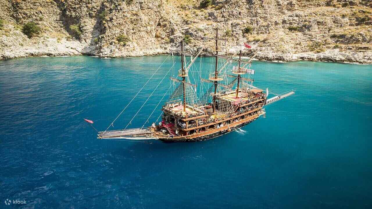 Pirate Boat Trip in Kemer with Pick Up from Antalya: Adventure Ahoy ...
