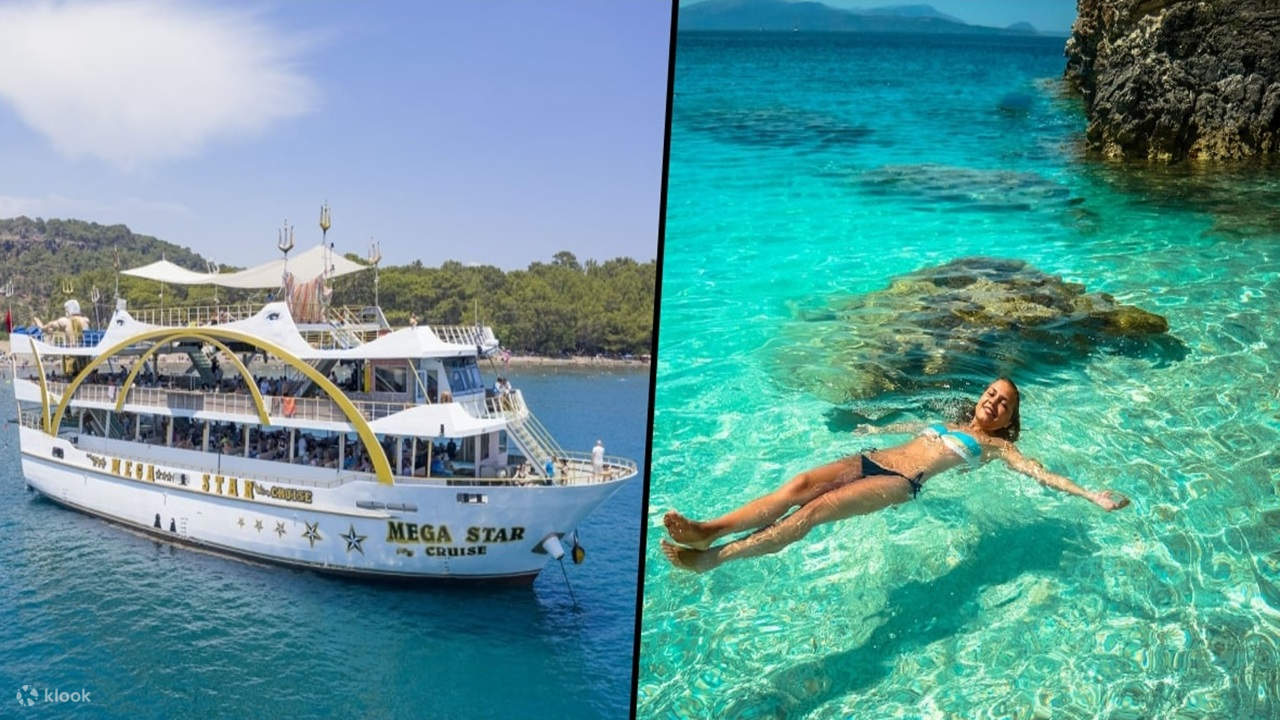 Antalya Mega Star Boat Trip- free transfer - Klook Philippines