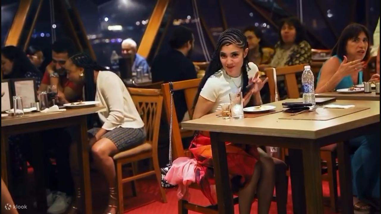 5-Star Dinner Cruise (Nile Crystal) with Pickup - Klook