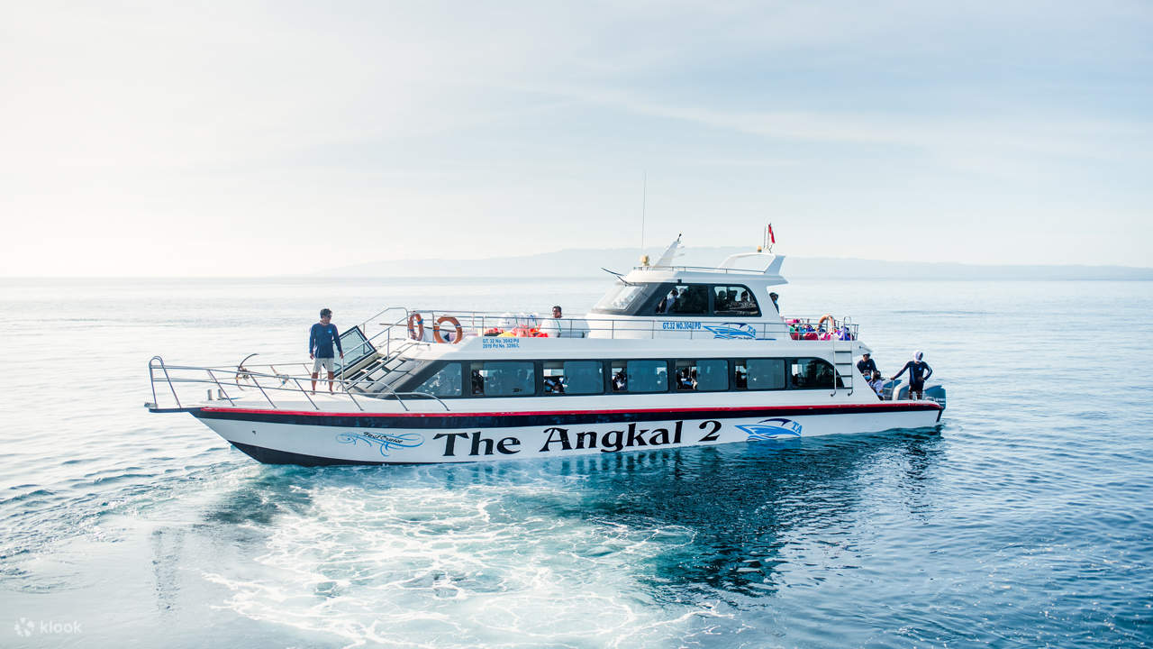 The Angkal Fast Boat Ticket Between Bali Kusamba - Nusa Penida Sampalan ...