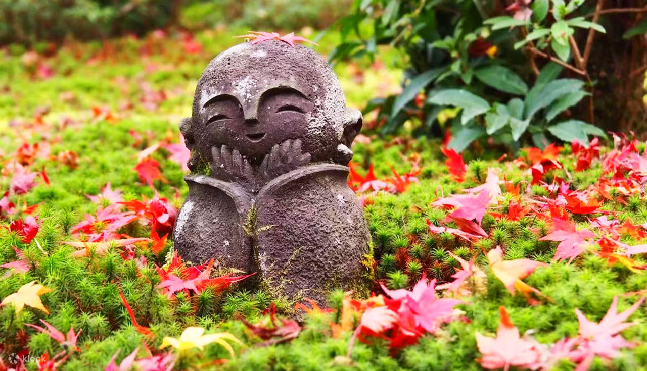 Kyoto Sanzen-in Temple & Arashiyama Train & Sagano Bamboo Forest Trail ...