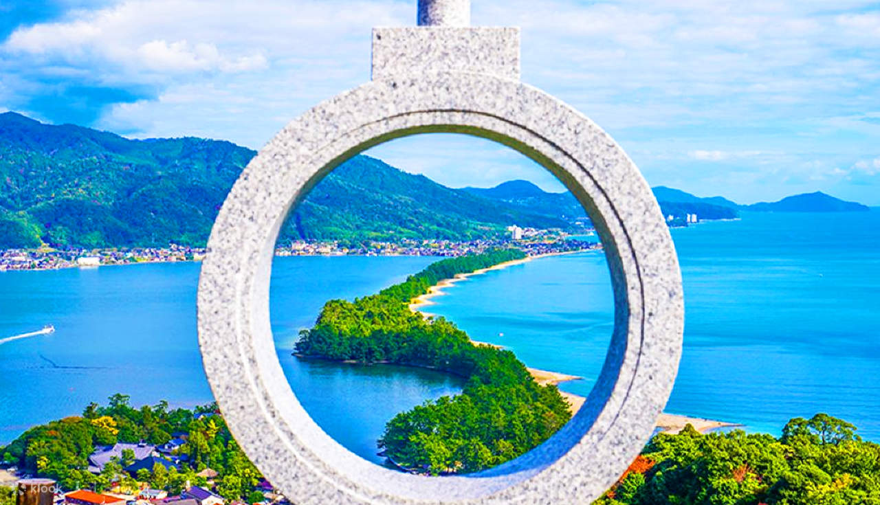 Sea of Kyoto & Amanohashidate View Land & Chion-ji Temple/Monju-do Hall & Ine Funaya (Boat ...