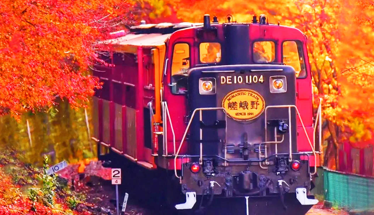 Kyoto Sanzen-in Temple & Arashiyama Train & Sagano Bamboo Forest Trail ...