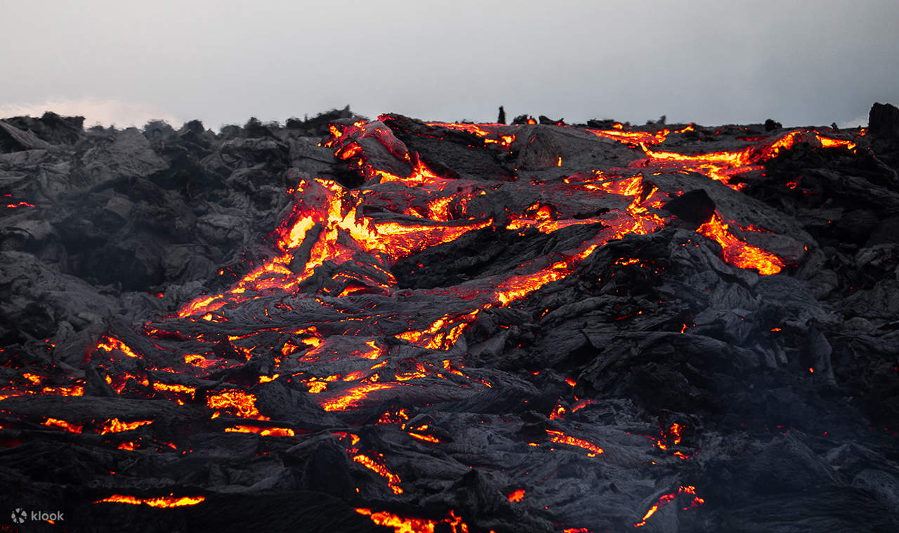 Iceland Active Volcano Hike + Blue Lagoon Hot Spring Day Tour ...