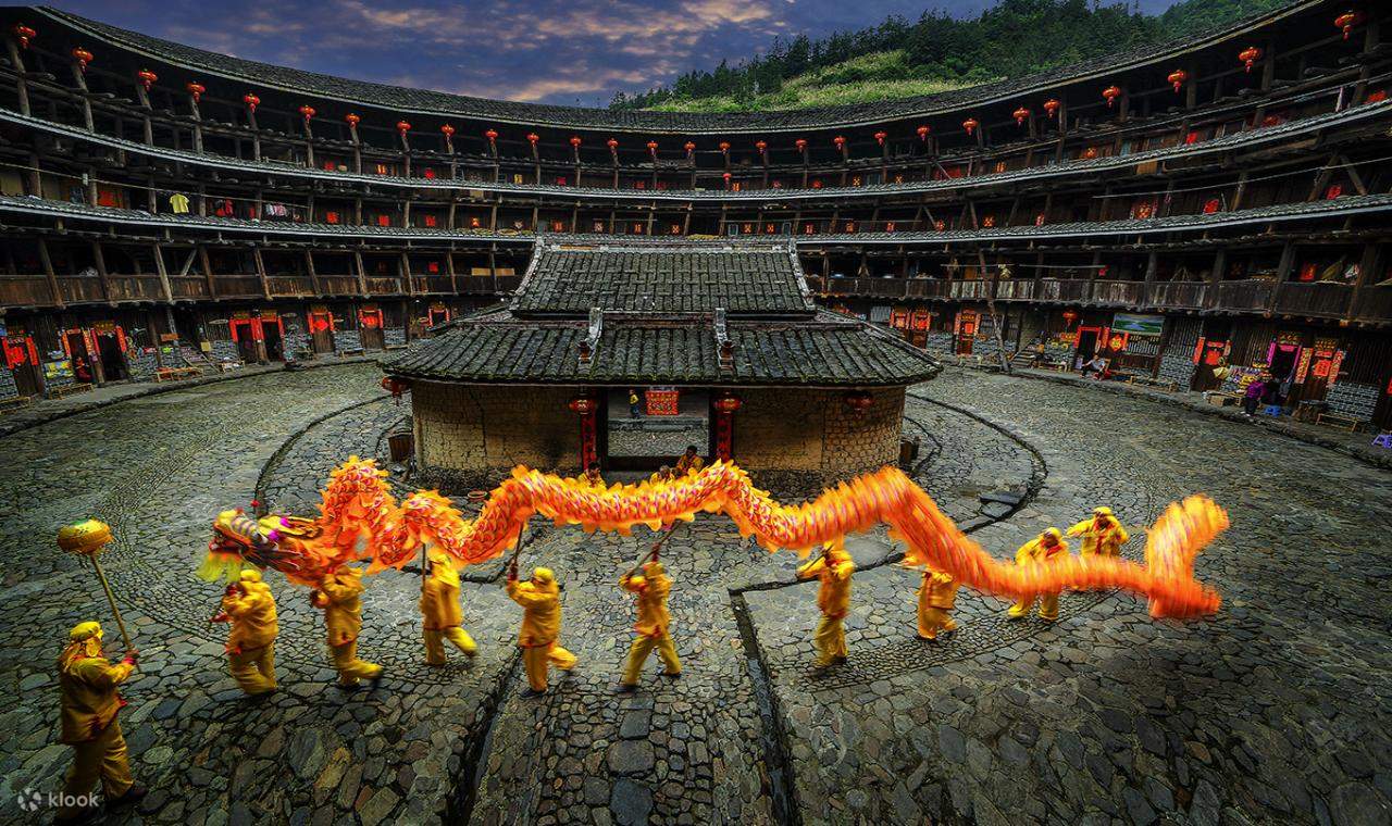 Tianluokeng Tulou Cluster + Yuchang Building + Taxia Village 1-Day Tour ...