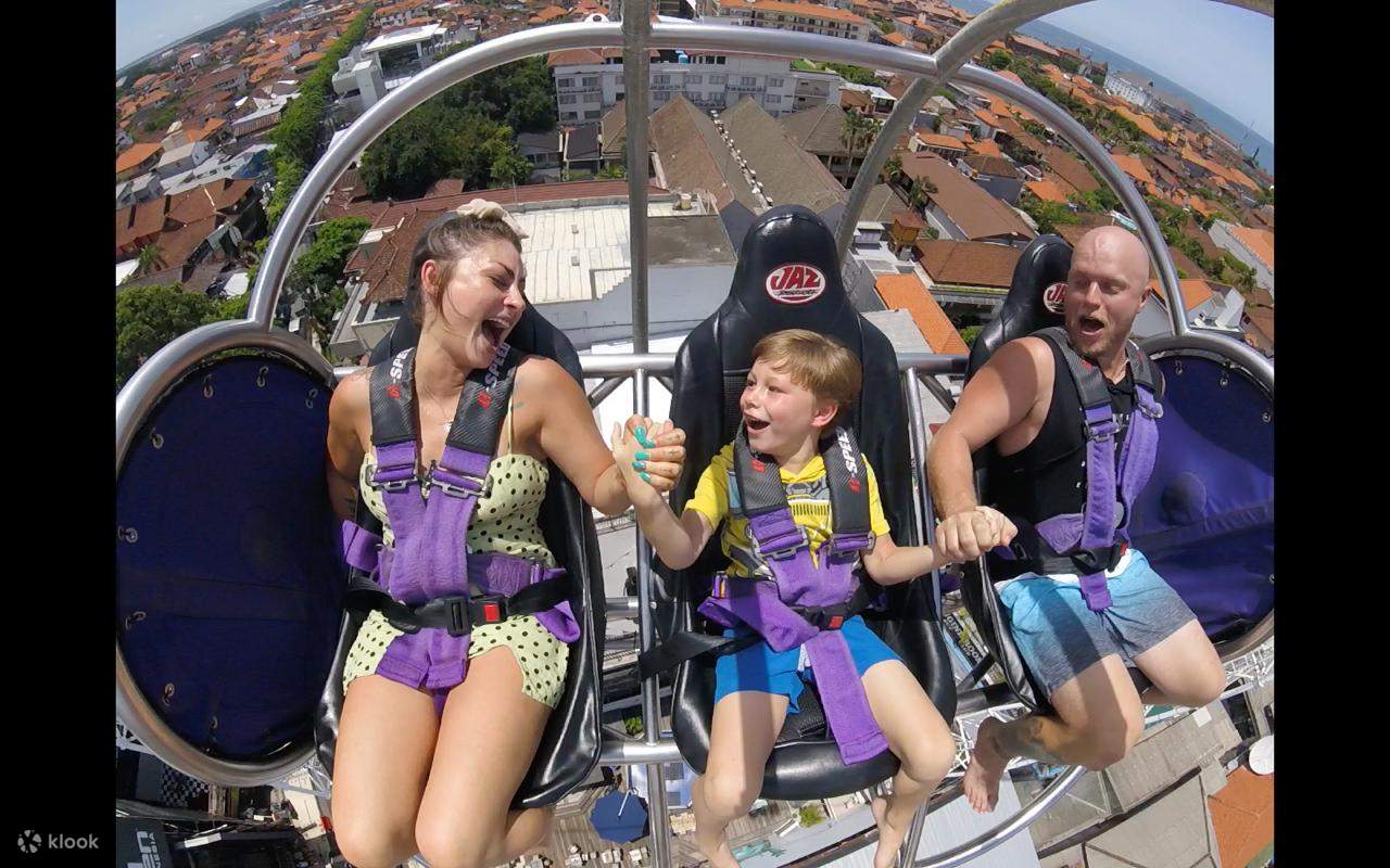 Bilhete eletrónico 5GX Reverse Bungy em Bali - Klook Portugal