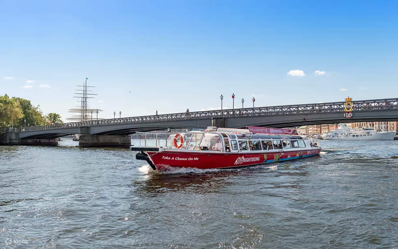 Royal Bridges and Canal Boat Experience in Stockholm - Klook United Kingdom