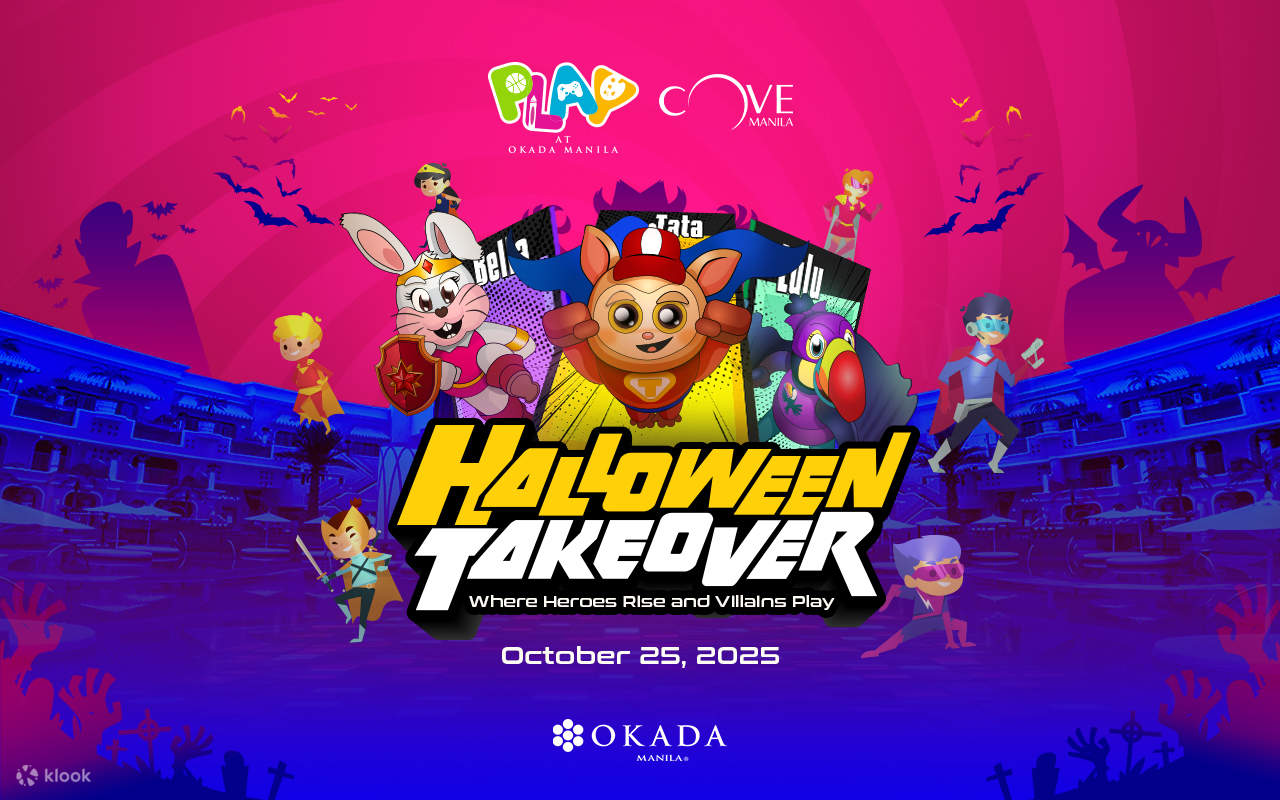 Spooktacular Family Fun on October 25: PLAY Halloween Takeover at Cove Manila - Klook