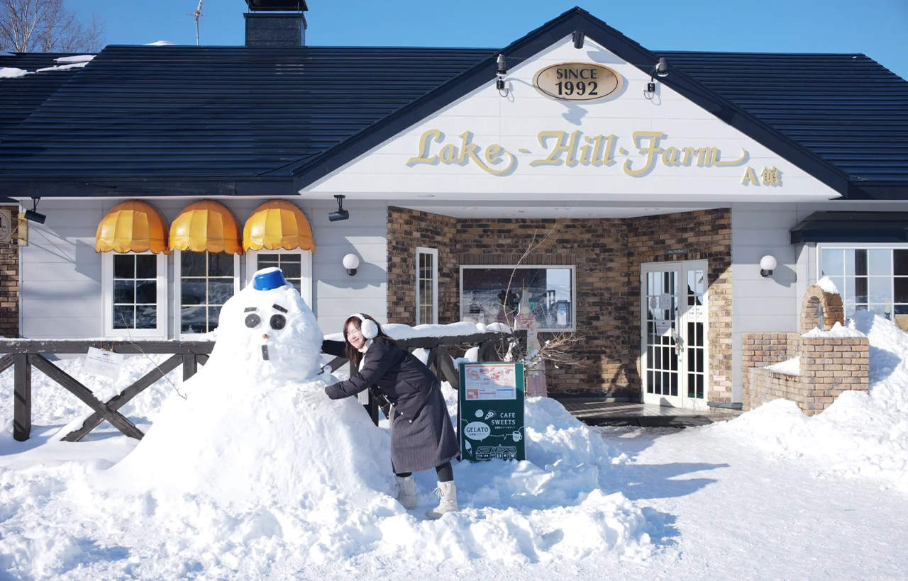 Hokkaido: Lake Hill Farm Snowmobile Experience (Includes Ice Cream ...