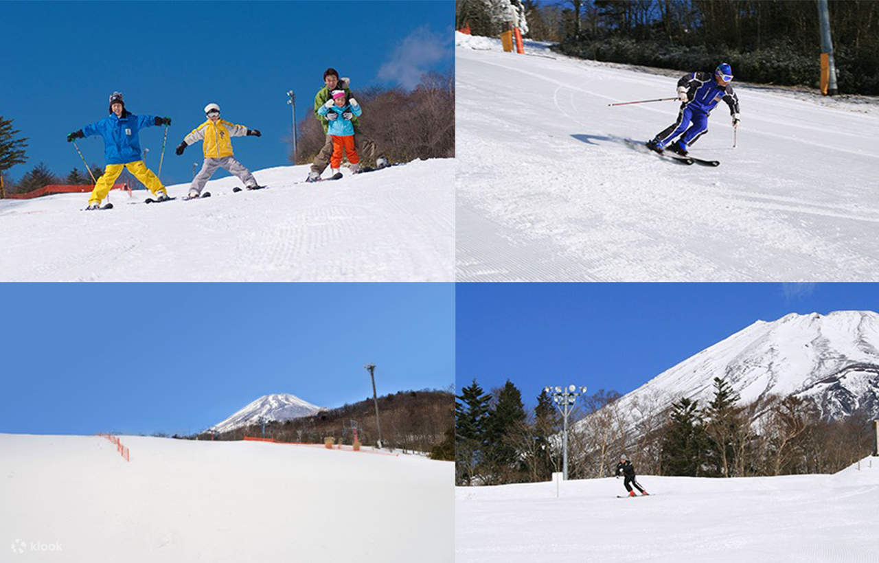 Mt. Fuji 2nd Station Yeti Snow Resort Snow Play/Skiing & Japanese Hot ...