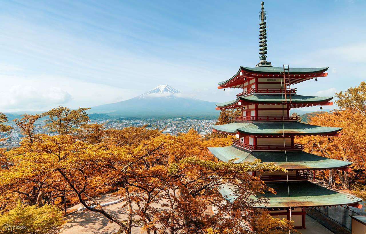 Mt. Fuji Arakurayama Sengen Park | Hikawa Clock Shop | Oshino Ninja ...