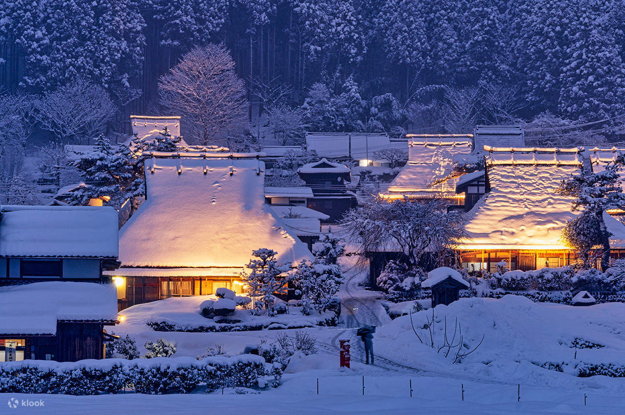 Winter Only｜Kyoto Arashiyama & Miyama Gassho Village Snow Light Gallery ...
