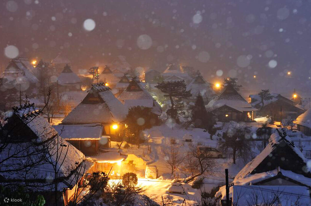 Winter only｜Arashiyama, Miyama Thatched Village, Gassho Village, Snow ...