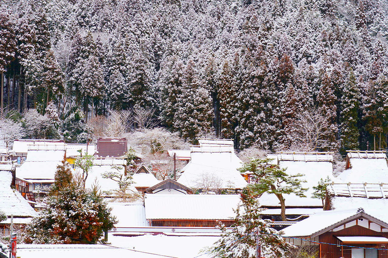 Winter only｜Arashiyama, Miyama Thatched Village, Gassho Village, Snow ...